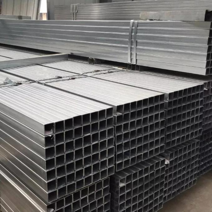 ASTM Galvanized Square Tube Galvanized Rectangular Steel Tubing 20MM-508MM