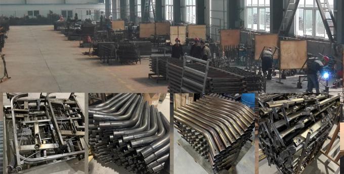 Structural Bending Galvanized Steel Pipe Laser Cutting Weldable Pipe Bends