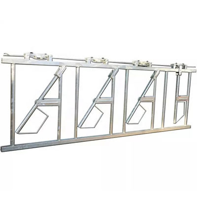 Galvanized Cow Headlock Custom Cattle Dairy Headlocks Farming Equipment ...