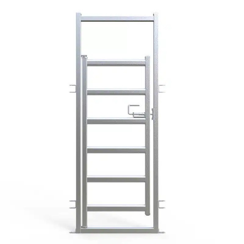 2x4 Horse Fence Panels Galvanized Portable Cattle Fence Panels Man Gate ...