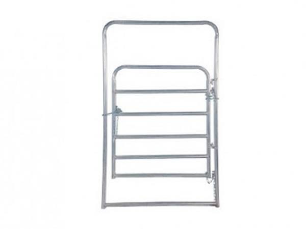 Race Bow Fence Panels Galvanized Portable Cattle Fence Panels Man Gate ...