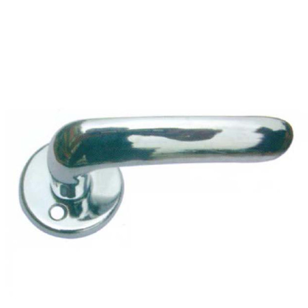 Zinc Alloy Steel Door Handles EN1906 European Door Handle For Wooden Doors